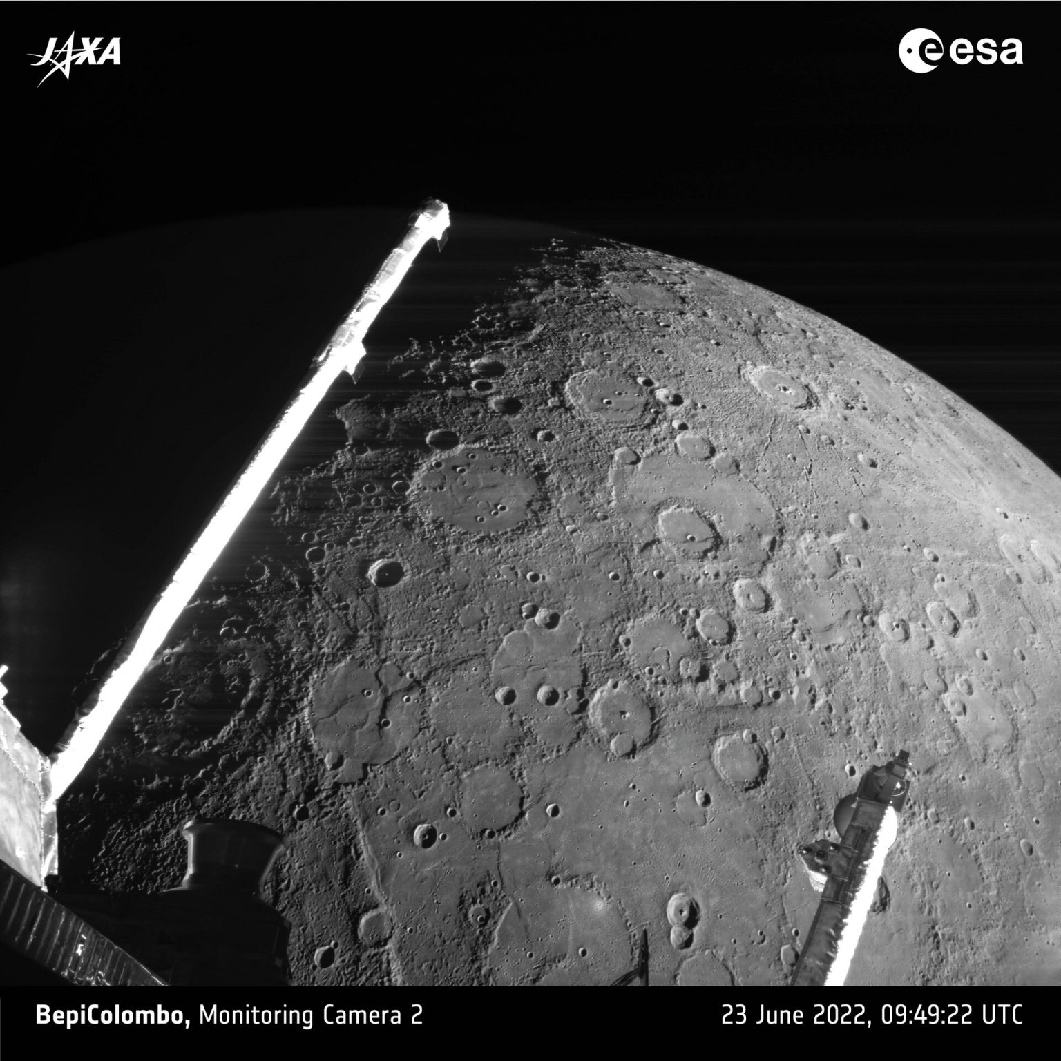 BepiColombo, nuova fantastica foto da Mercurio | Passione Astronomia