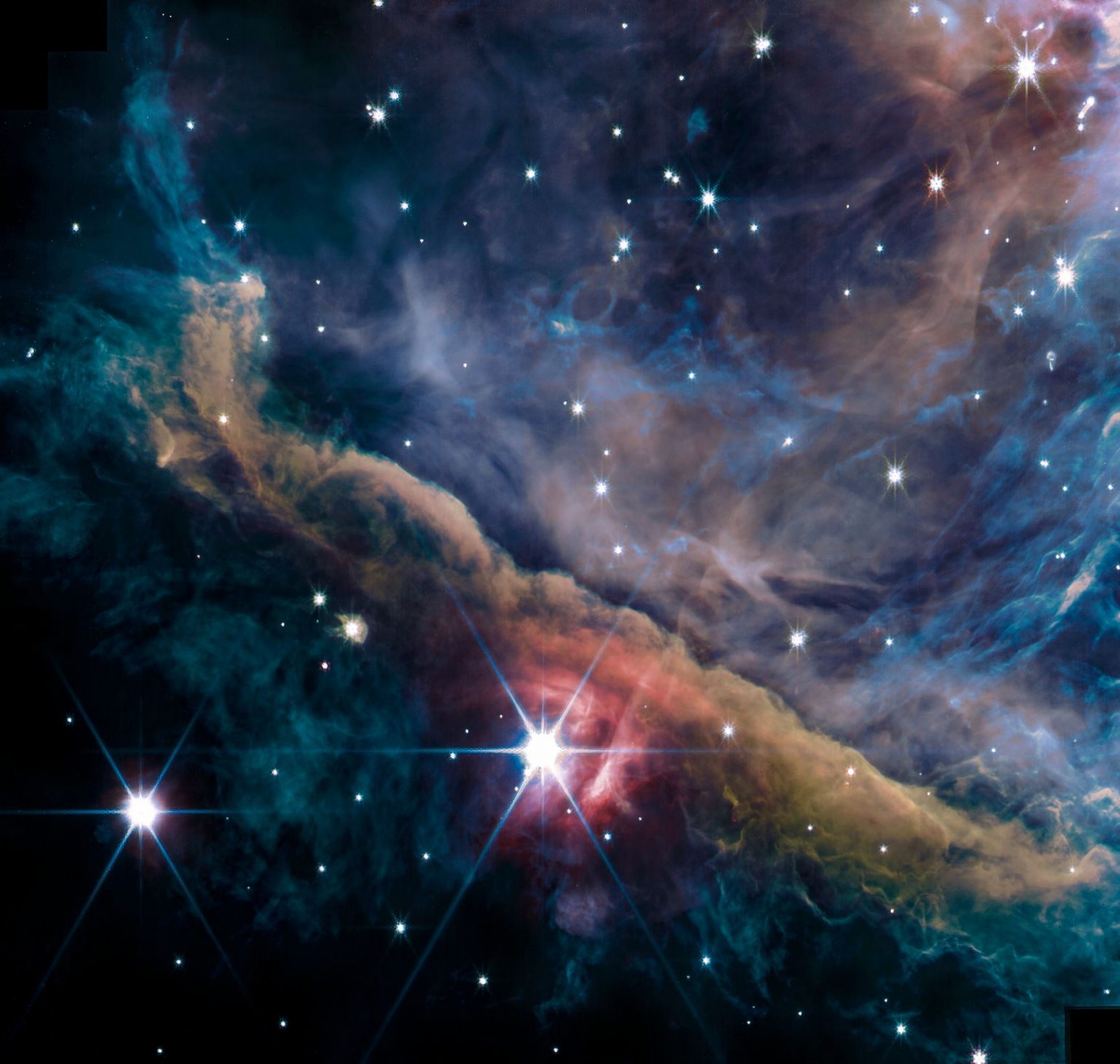 James Webb: foto in dettaglio della nebulosa di Orione | Passione ...