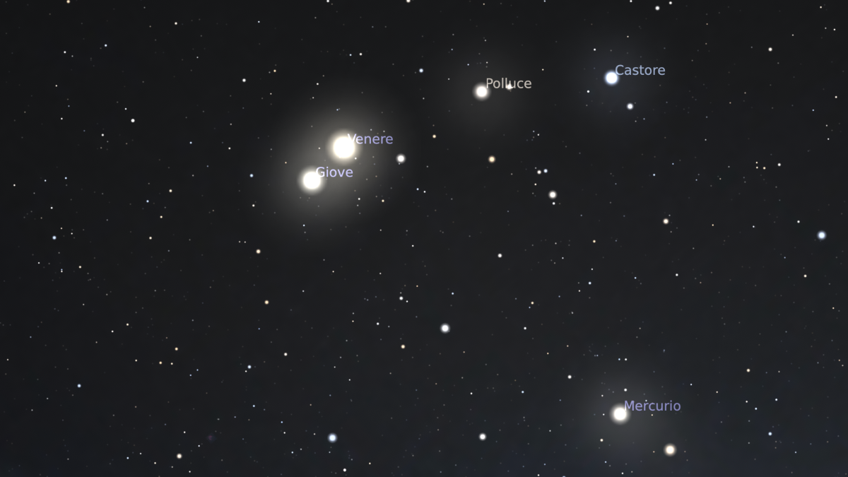 Arriva il bacio celeste tra Venere e Giove: congiunzione visibile ad ...